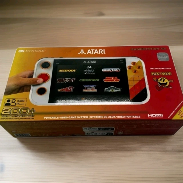 MYARCADE ATARI GAMESTATION Go Handheld DGUNL7065 USA Version Rare New ...