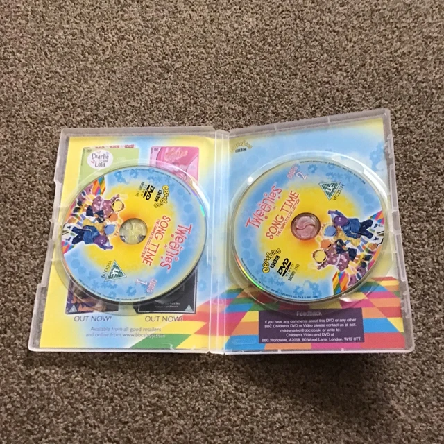TWEENIES SONG TIME Complete Collection 2 Disc Dvd £2.20 - PicClick UK