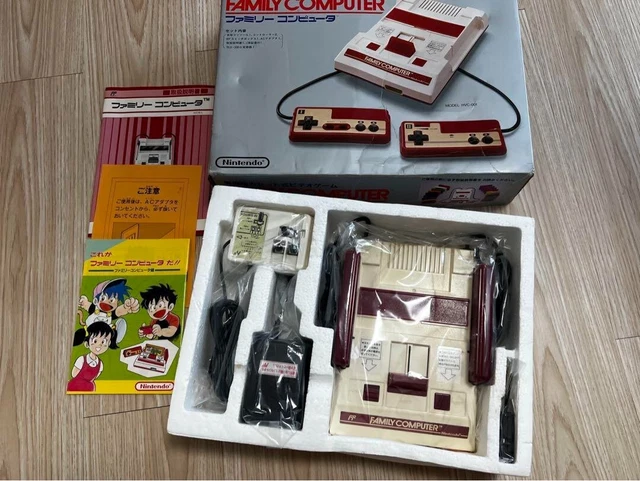 NINTENDO FAMICOM NES Family Computer System Console Super rare Unused ...