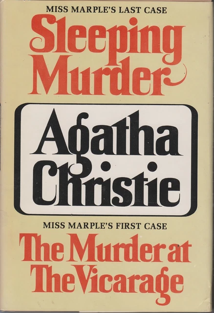 SLEEPING MURDER IN Miss Marple's Last Case & the Murder at the Vicarage ...