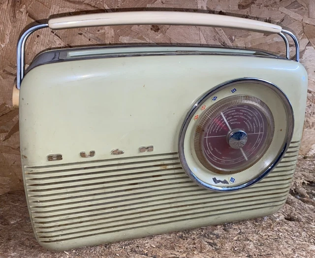VINTAGE ORIGINAL BUSH TR82C MW/LW early 1960s AM Transistor Radio £0.99 ...