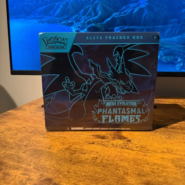 POKÉMON TCG PHANTASMAL Flames Elite Trainer Box | New & Sealed £70.00 ...
