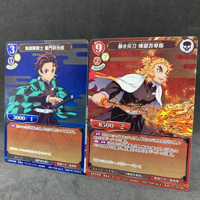 BUILD DIVIDE DEMON Slayer RENGOKU TANJIRO 01 06 PR ensemble de cartes ...