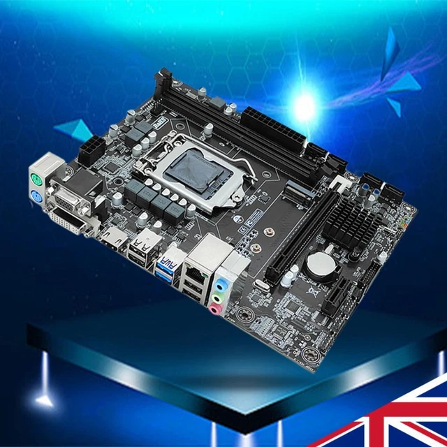 H310 COMPUTER MOTHERBOARD VGA/HDMI-compatible/DVI Ports LGA1151 SATA ...