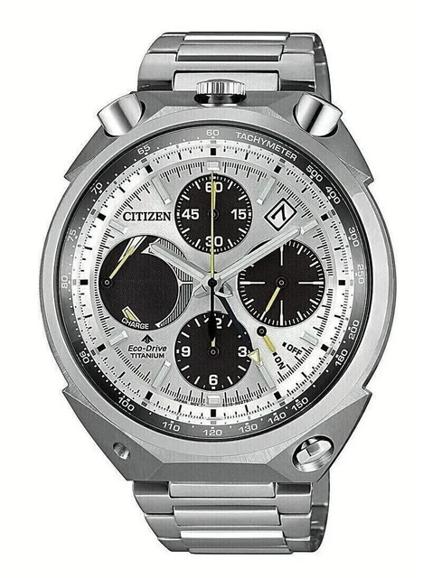 CITIZEN ECO-DRIVE AV0080-88A Super Titanium Bullhead. BNIB £800.00 ...