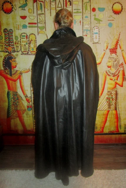 REGENCAPE GUMMICAPE GUMMI Rubber Raincoat Mantel Poncho PVC Cape wie ...