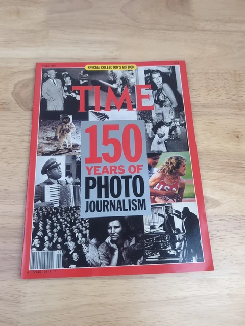 TIME MAGAZINE 150 Years Of Photojournalism Fall 1989 Iconic Photos ...