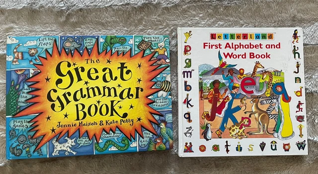 THE GREAT GRAMMAR Book & Letterland First Alphabet & Word Book £5.00 ...