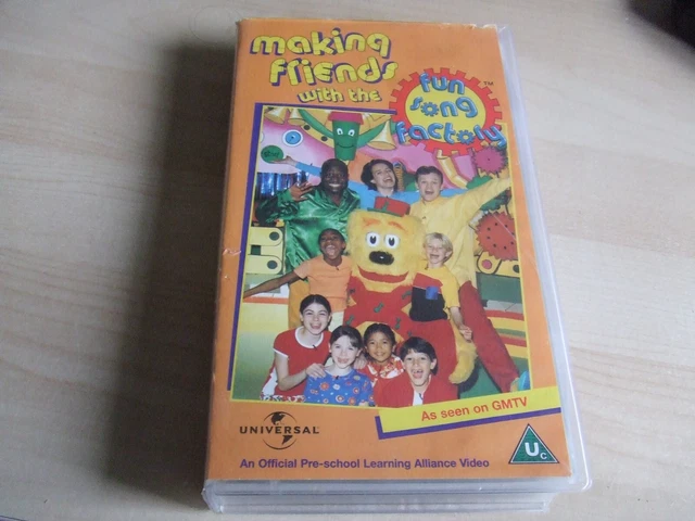MAKING FRIENDS WITH The Fun Song Factory VHS VIDEO £18.00 - PicClick UK