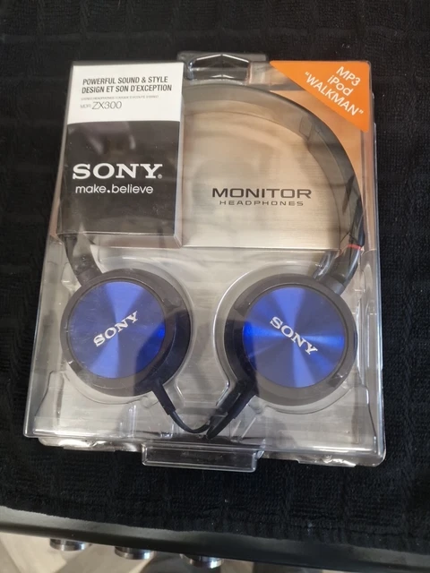 SONY MDR-ZX300 HEADBAND Headphones - Red £3.99 - PicClick UK