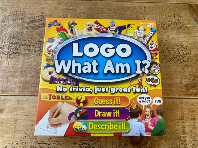 LOGO WHAT AM I? Board Game by Drumond Park 2012 | Complete £7.99 ...