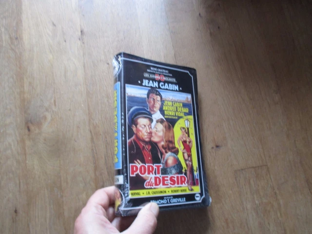 CASSETTE VIDEO VHS CINEMA RENE CHATEAU PORT DU DESIR NEUF jean gabin XX EUR 8,00 - PicClick IT