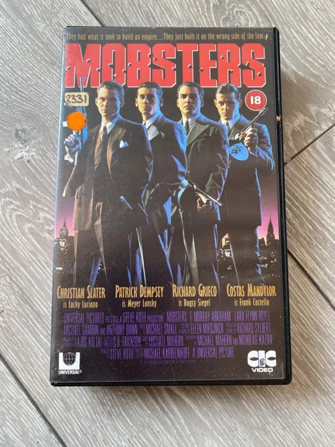MOBSTERS PRE CERT int VHS video RARE big box Ex Rental CIC £9.99 ...