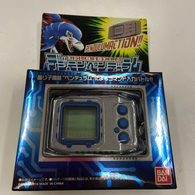 BANDAI DIGIMON PENDULUM ver.20th Original Silver Blue Digital Monsters ...