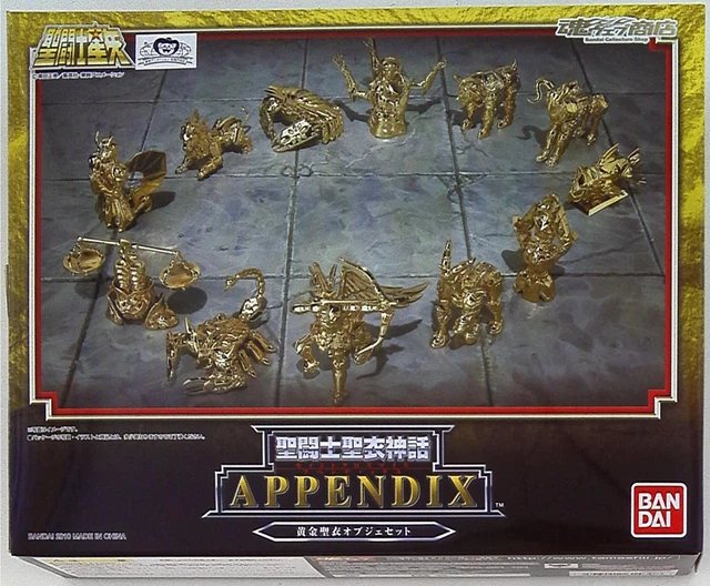 BANDAI SAINT CLOTH Myth Appendix Golden Saint Cloth Object Set Tamashii Web ... £138.30 ...