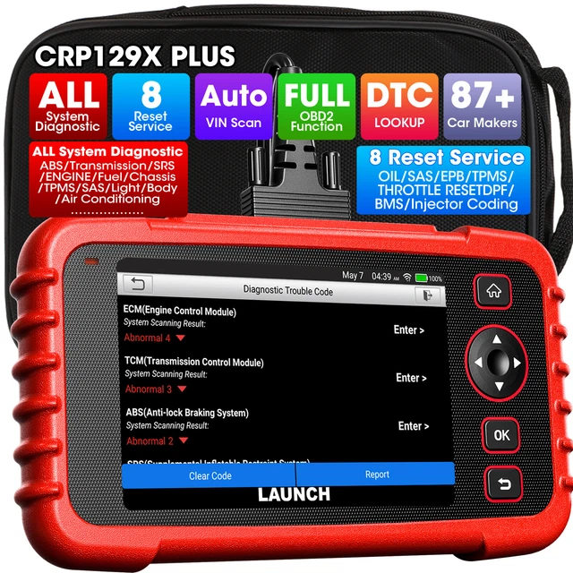 2025 LAUNCH CRP129X PLUS PRO OBD2 Diagnosegerät ALLE System TPMS EPB SAS DPF BMS EUR 259,00 ...