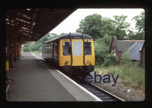 ORIGINAL 35MM SLIDE- Class 122 single car DMU at Stourbridge Junction ...