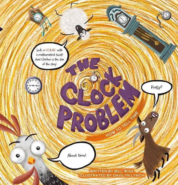 THE CLOCK PROBLEM. How to Tell Time by Bill Wise Hardcover Book £22.58 ...