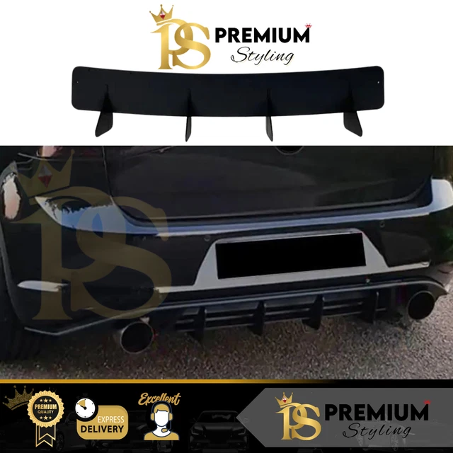 VW GOLF GTI MK7.5 Rear Bumper Blade Diffuser & Spoiler Styling Body Kit ...