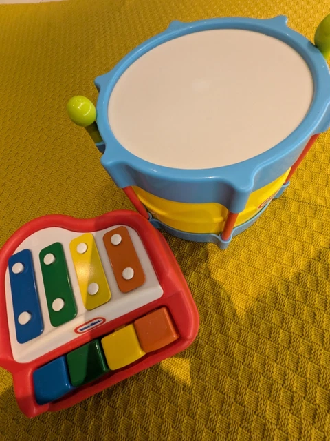 LITTLE TIKES TAP A Tune Piano And Drum Bundle - VGC £15.00 - PicClick UK