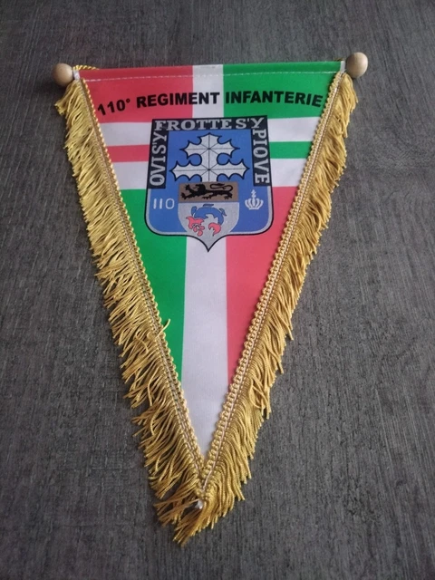FANION MILITAIRE : 110e Régiment d infanterie EUR 10,00 - PicClick FR