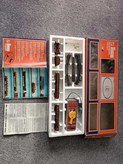 1977 LIMA LMS 4F N gauge train set #138 complete in box in great ...