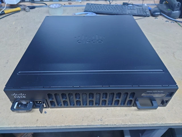 CISCO ISR4451-X/K9 4451-X 4-Port Gigabit Wired Router with DUAL AC NEW ...