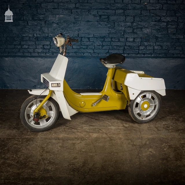 BSA ARIEL 3, Green 1970’s 50cc Motorised Tricycle Moped £3,000.00 ...