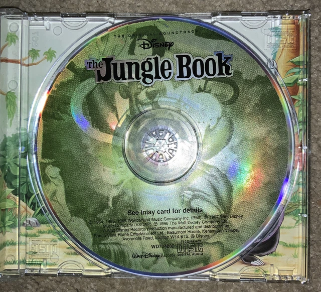 WALT DISNEY THE Jungle Book CD Soundtrack Digitally Remastered ...
