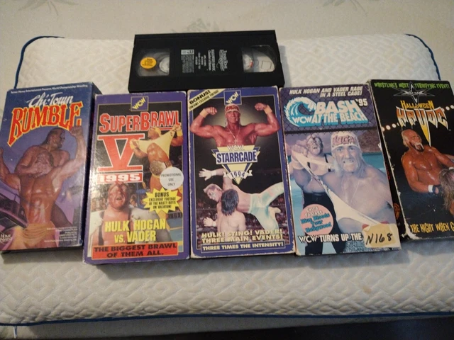 WCW VHS LOT Wrestling NWA Wwe WWF Roh Tna ECW Awa Aew £87.16 - PicClick UK
