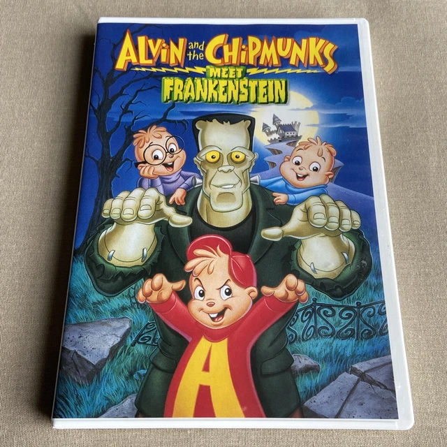 ALVIN AND THE Chipmunks: Meet Frankenstein (DVD 1999) Animated ...