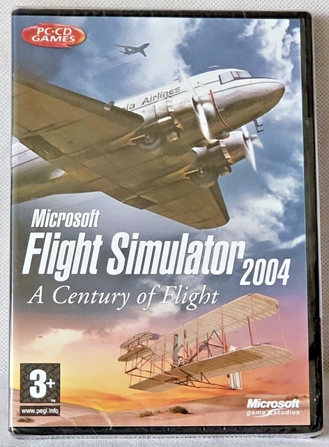 FLIGHT SIMULATOR 2004 A Century Of Flight PC CD Game Microsoft New ...