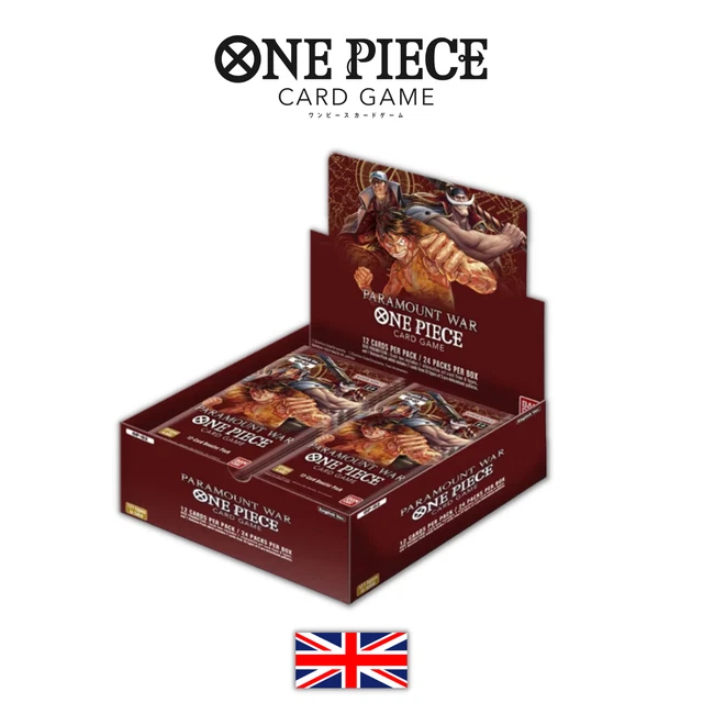 ONE PIECE CARTE OP02 PARAMOUNT War Booster Box (24 Packs) English Sealed TCG EUR 207,53 ...