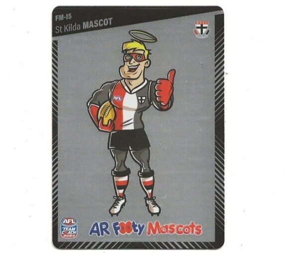 2024 AFL TEAMCOACH Silver Mascot St Kilda Fm 15 Card Ar Footy Mascots ...