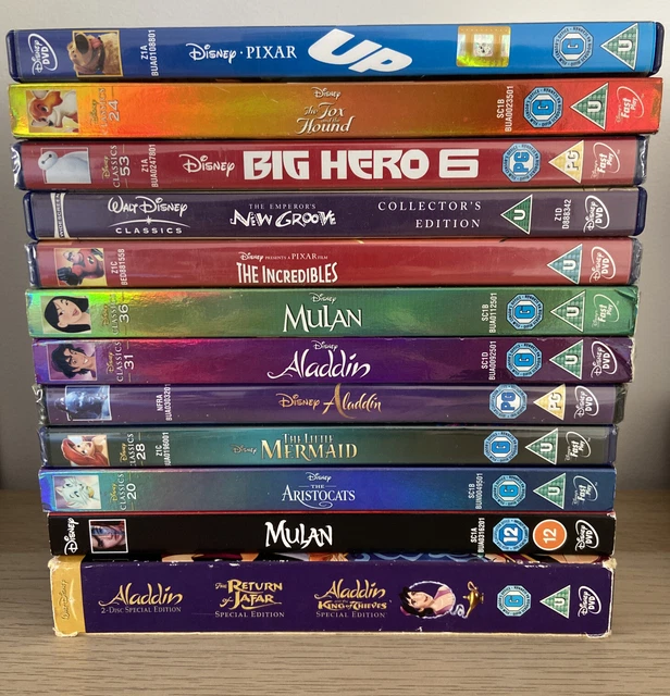 DISNEY MOVIE DVD Bundle X12 - New & Sealed £9.95 - PicClick UK