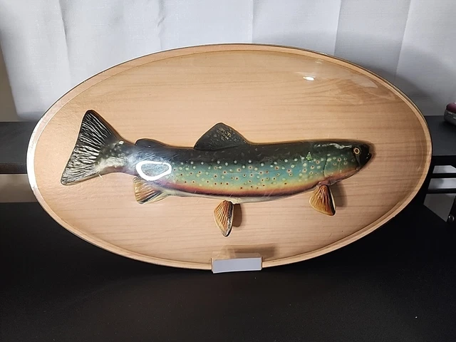 1960S ANCIENT AGE Kentucky Bourbon Whiskey Brook Trout Bubble BAR Sign ...