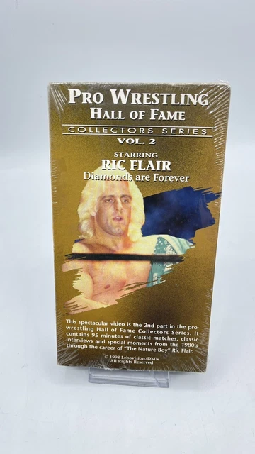 NEW RIC FLAIR Pro Wrestling Hall of Fame Collectors Series VHS Volume 2 ...