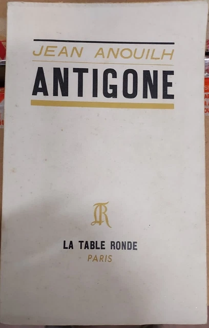ANTIGONE PAR JEAN Anouilh (1946) EUR 23,50 - PicClick FR