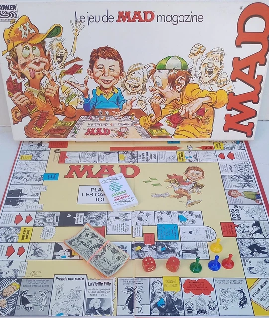 LE JEU DE Mad Magazine 1979 Parker Complet Première Édition EUR 24,99 ...