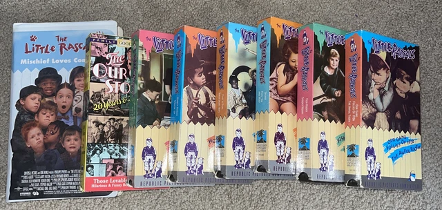 THE LITTLE RASCALS Our Gang VHS LOT Our Gang 8 Tapes £12.51 - PicClick UK