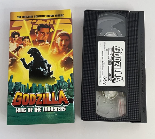 GODZILLA KING OF The Monsters VHS Video Tape Original 1956 Classic TOHO ...