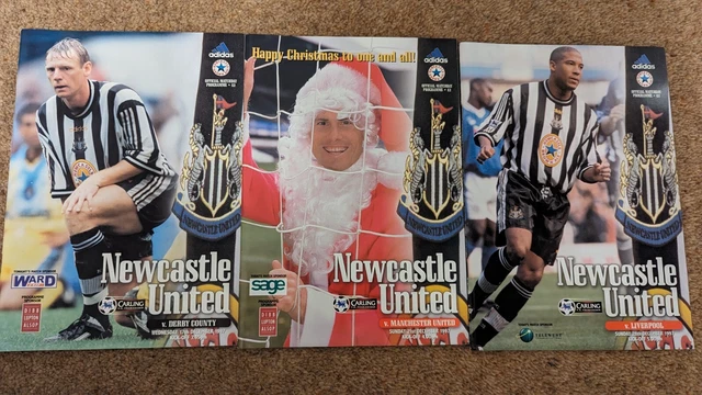 NEWCASTLE UNITED 1997/98 Home Programmes (x14) £15.00 - PicClick UK