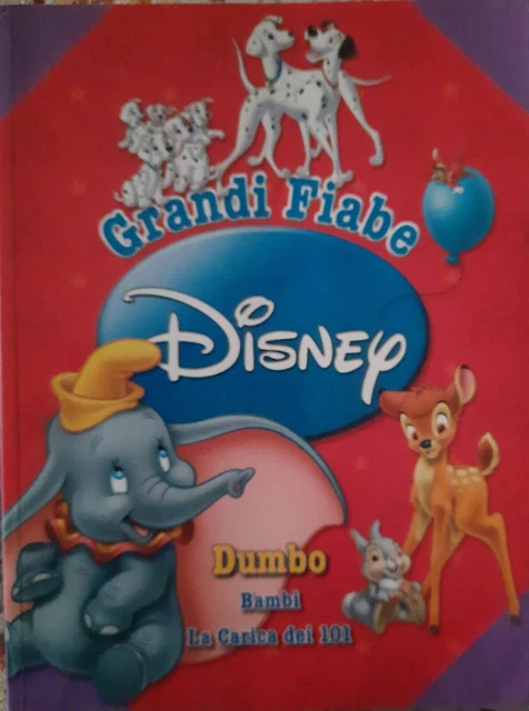 GRANDI FIABE WALT Disney Dumbo - Bambi - La Carica Dei 101 EUR 13,00 ...