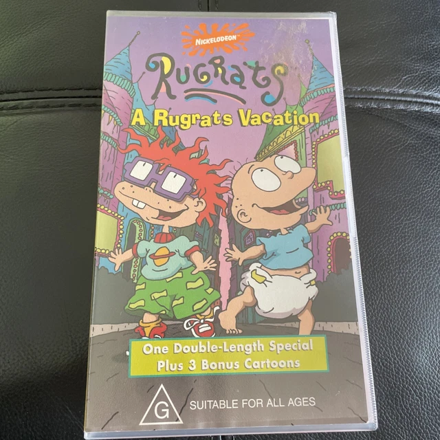 RUGRATS - A Rugrats Vacation (VHS, VG+) Nickelodeon $10.00 - PicClick AU