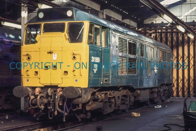 UK RAILWAY PHOTOGRAPH Of Class 31 31189. Rm31-185 £1.70 - PicClick UK