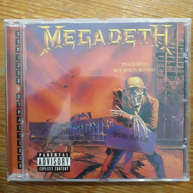 MEGADETH - CD Remastered + 4 Bonus Tracks - Peace sells but who`s ...