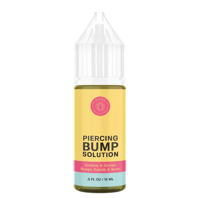 BASE LABS PIERCING Bump Shrinking Drops | Keloid Bump Remover 15ml £11. ...