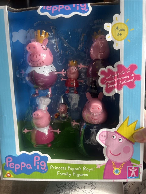 PEPPA PIG PRINCESS Peppa's Royal Family Figures For Kids Play £3.83 ...