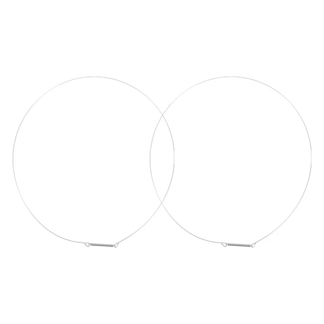 2 PCS WASHING Machine Door Seal Washer Boot Spring Clamps Prevents ...