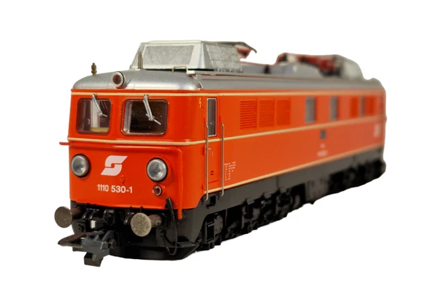 ROCO 43766 - Locomotiva elettrica 1110, ÖBB USATO Scala H0 DC Analogico con luci EUR 165,00 ...